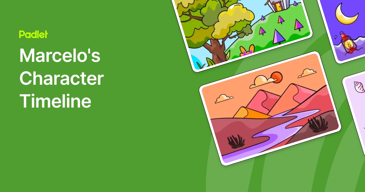 Marcelo's Character Timeline