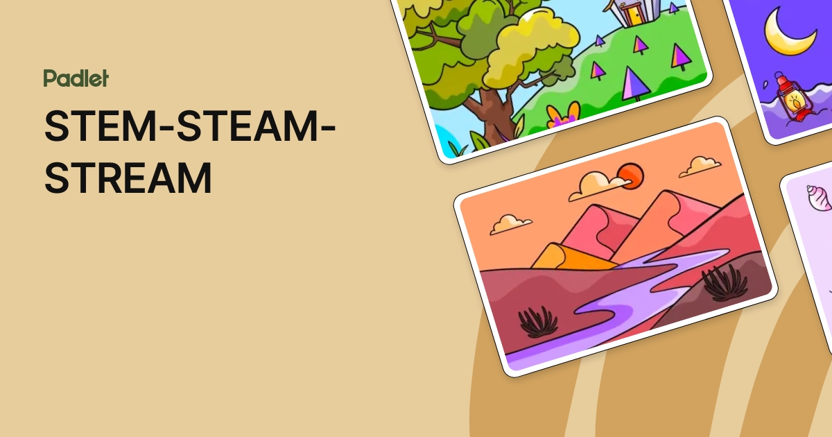 STEM-STEAM-STREAM