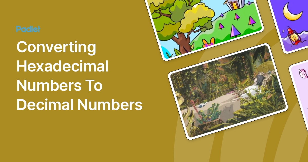 Converting Hexadecimal Numbers To Decimal Numbers