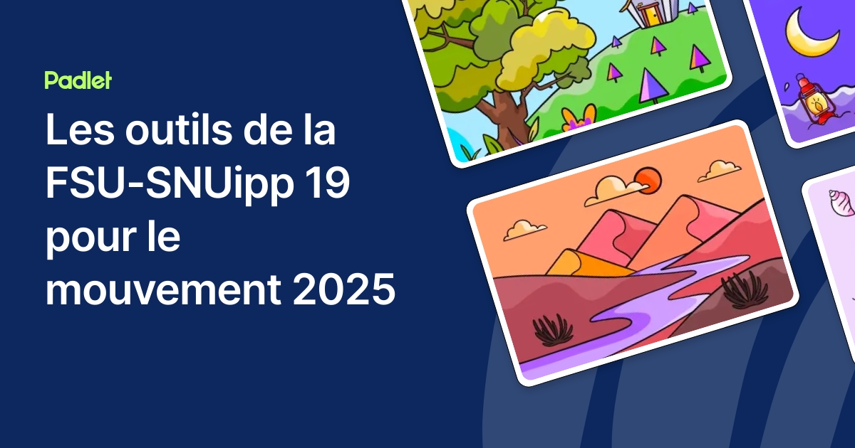 Les outils de la FSU-SNUipp 19 pour le mouvement 2025