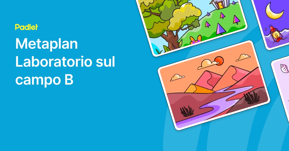 Metaplan Laboratorio sul campo B