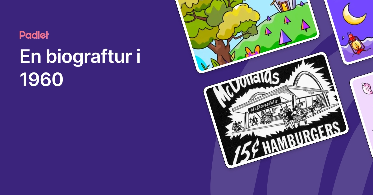 En biograftur i 1960