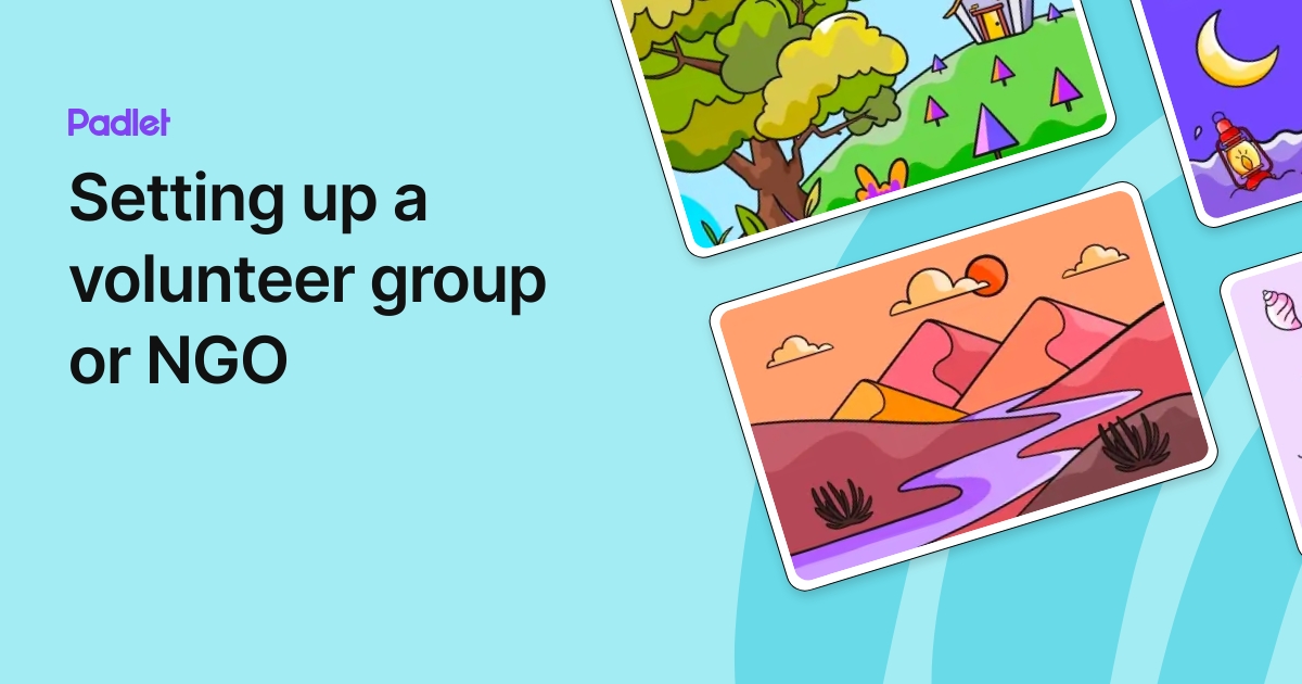 Setting up a volunteer group or NGO