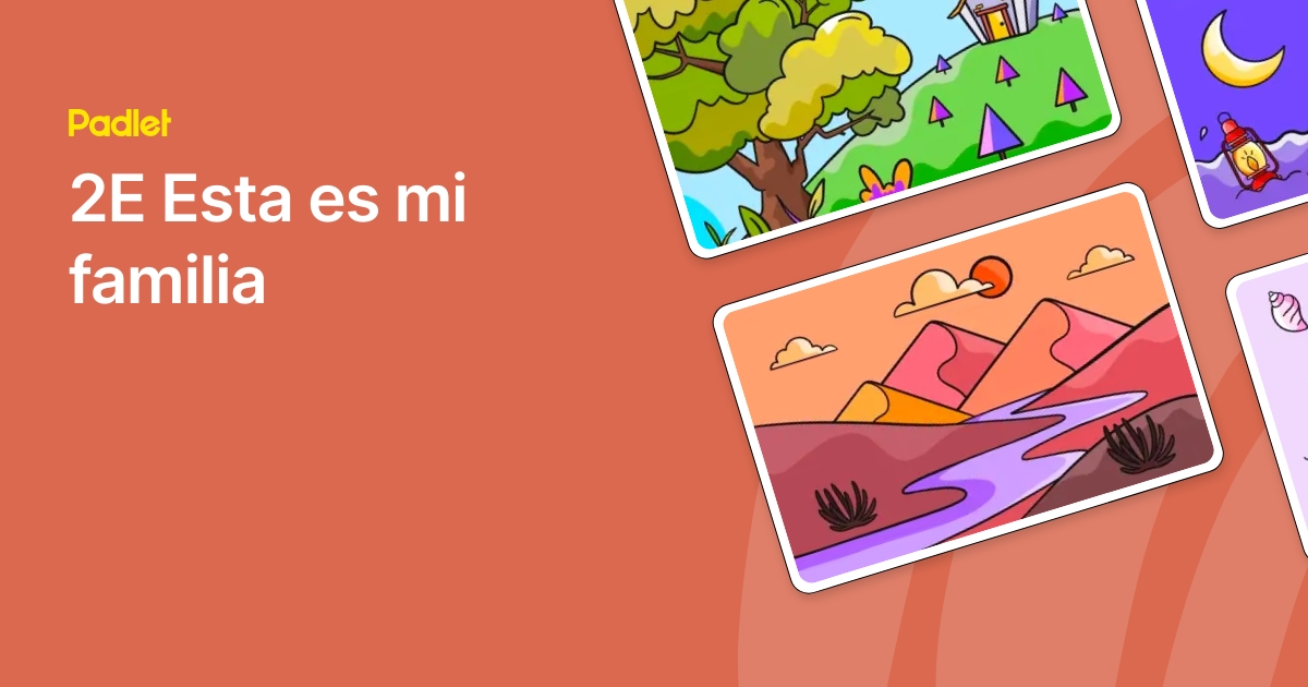 2E Esta es mi familia