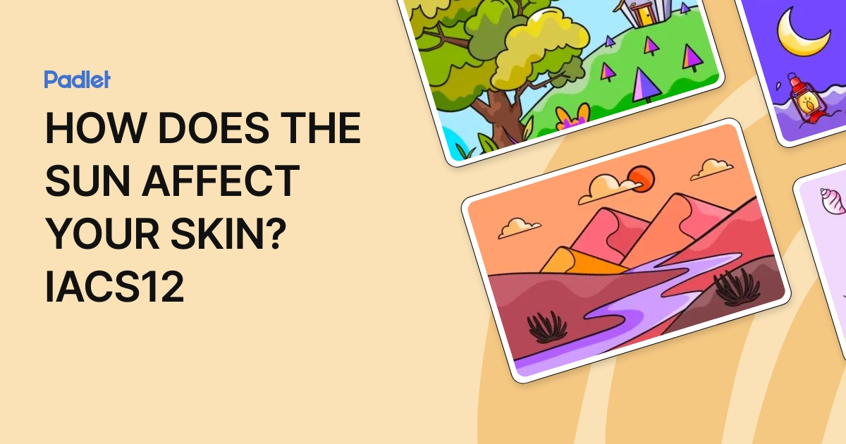 HOW DOES THE SUN AFFECT YOUR SKIN? IACS12
