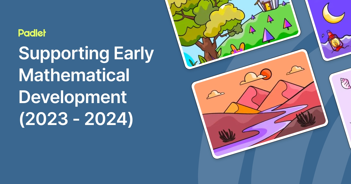 Supporting Early Mathematical Development (2023 - 2024)