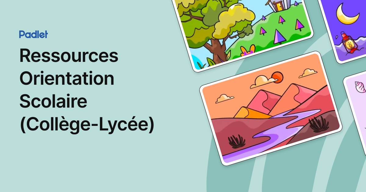Ressources Orientation Scolaire (Collège-Lycée)