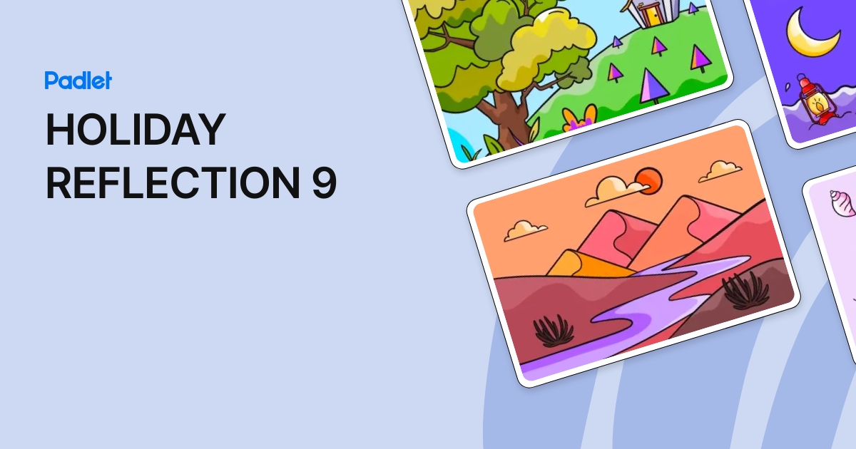 HOLIDAY REFLECTION 9