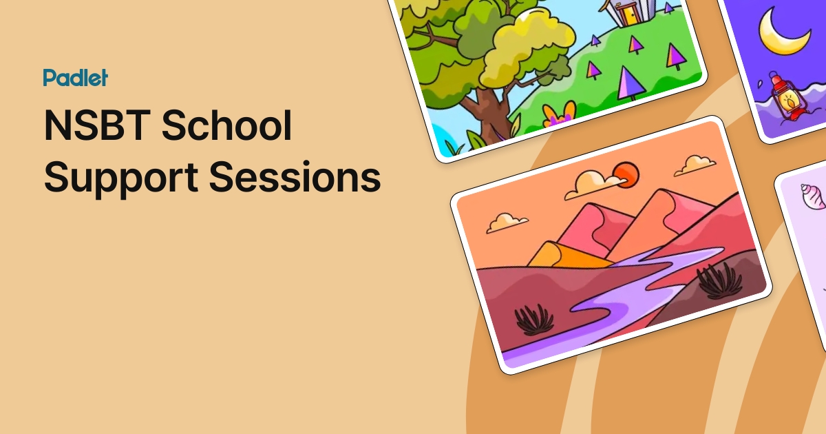 NSBT School Support Sessions