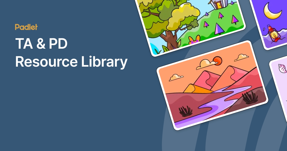 TA & PD Resource Library
