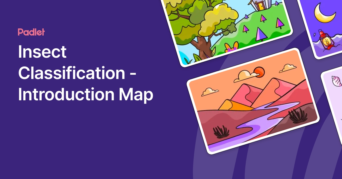 Insect Classification - Introduction Map