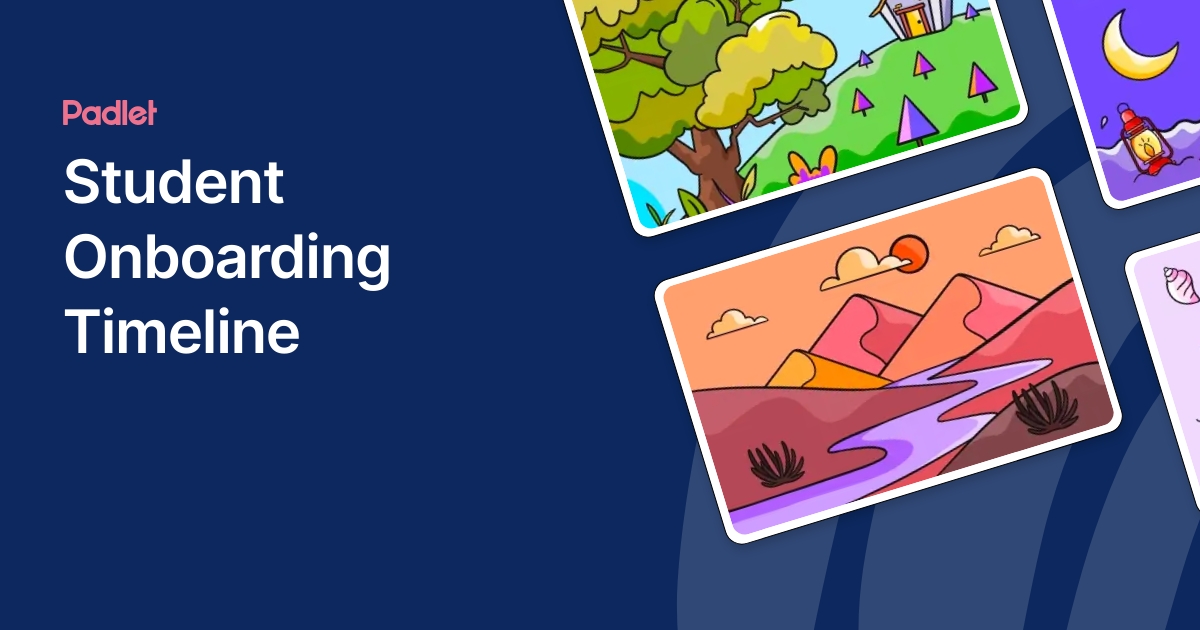 Student Onboarding Timeline