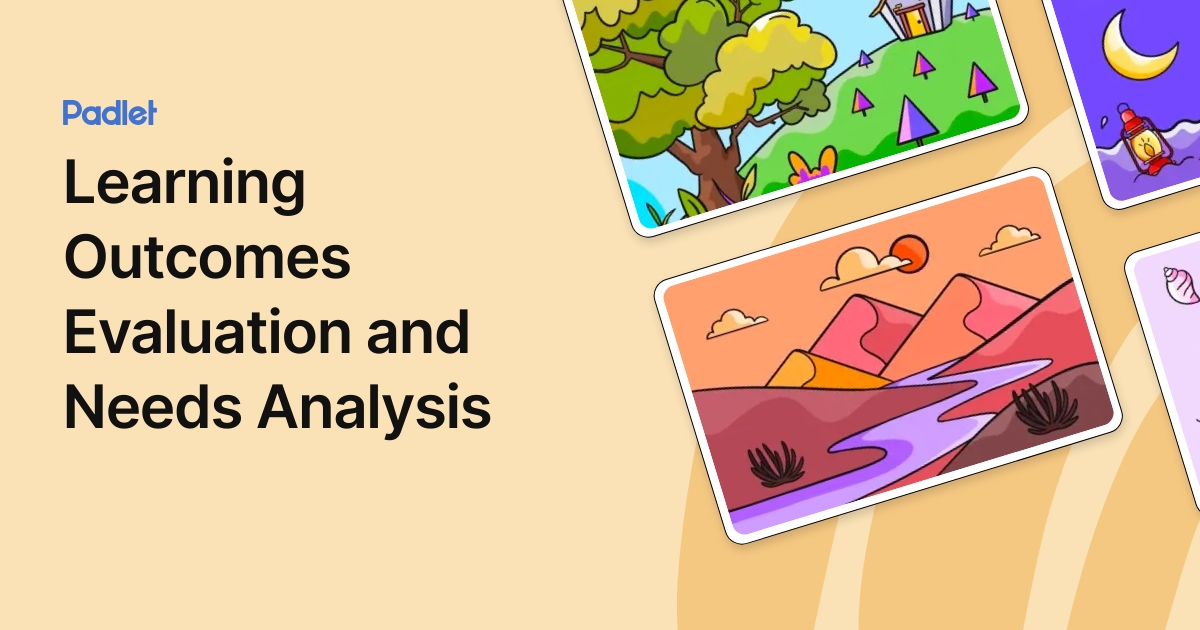 Learning Outcomes Evaluation and Needs Analysis