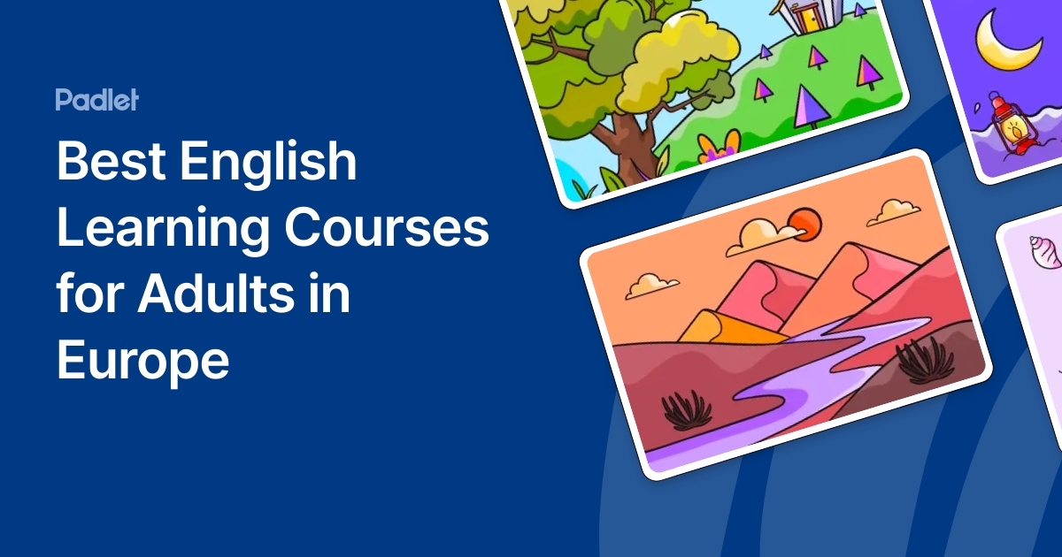 Best English Learning Courses for Adults in Europe