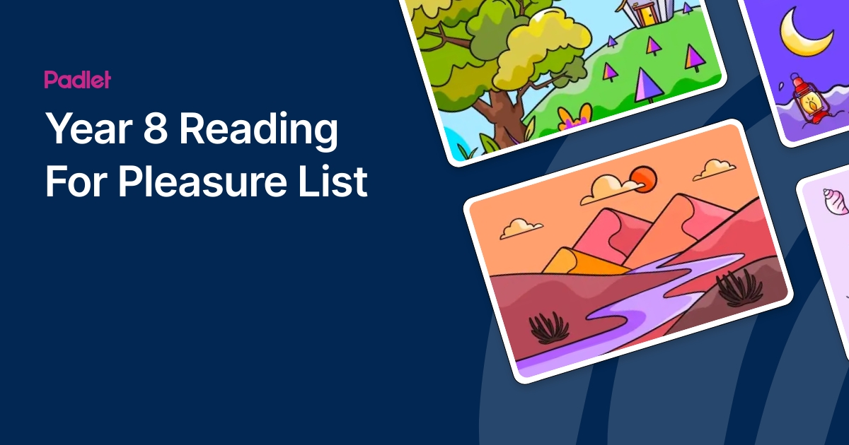 Year 8 Reading For Pleasure List