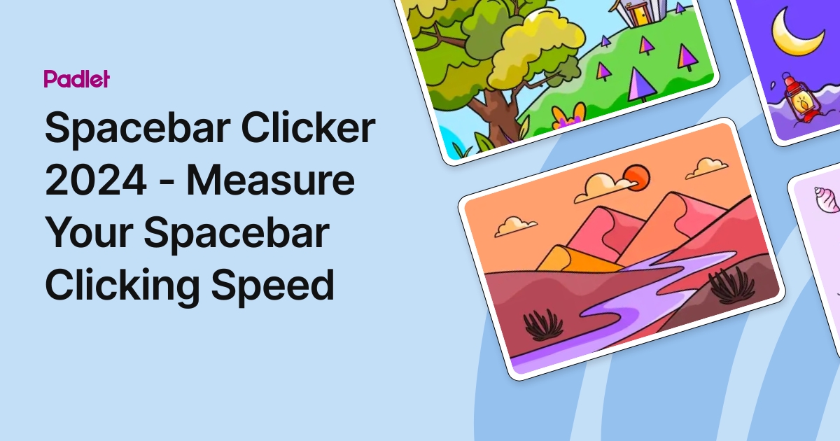 Spacebar Clicker 2024 - Measure Your Spacebar Clicking Speed