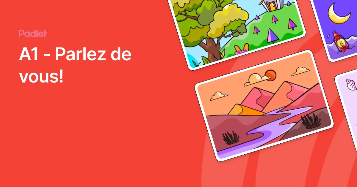 A1 - Parlez de vous!
