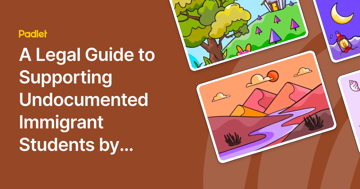 A Legal Guide to Supporting Undocumented Immigrant Students by Marci ...