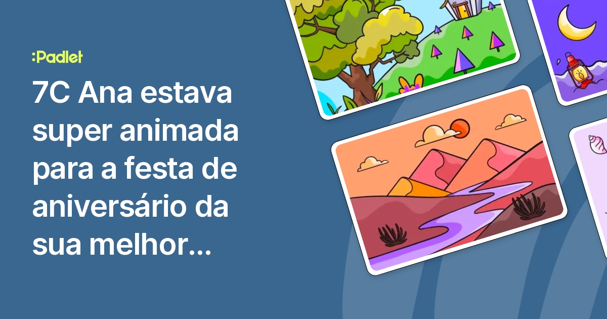 7c Ana Estava Super Animada Para A Festa De Aniversário Da Sua Melhor