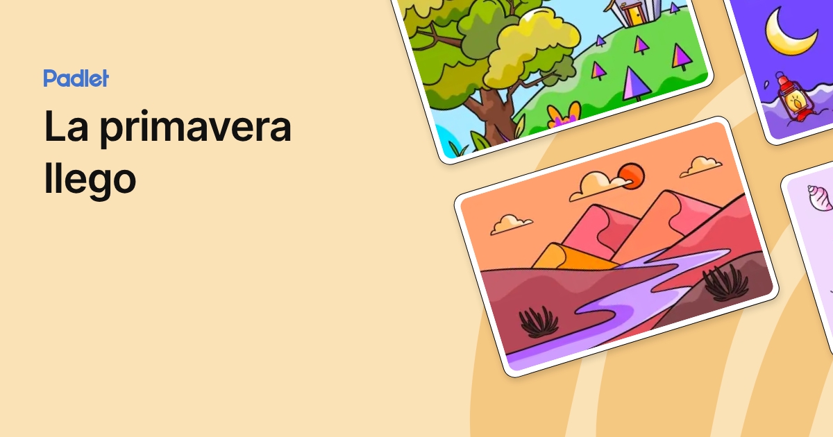 La primavera llego