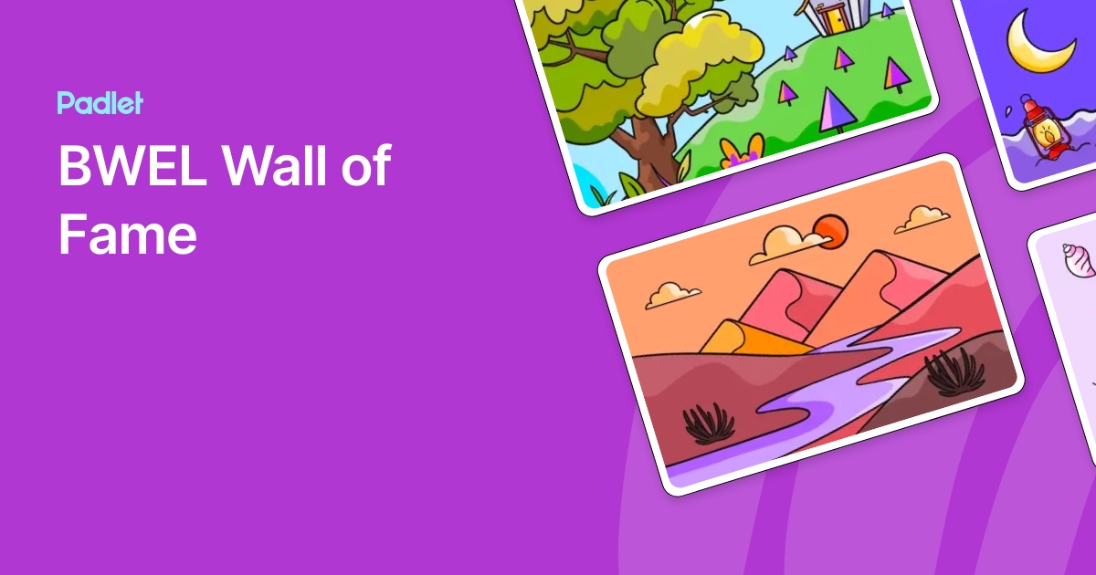 BWEL Wall of Fame