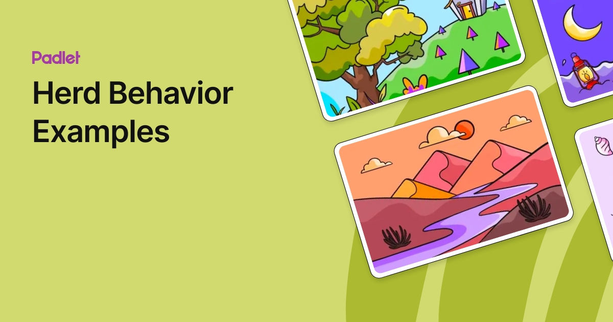 Herd Behavior Examples