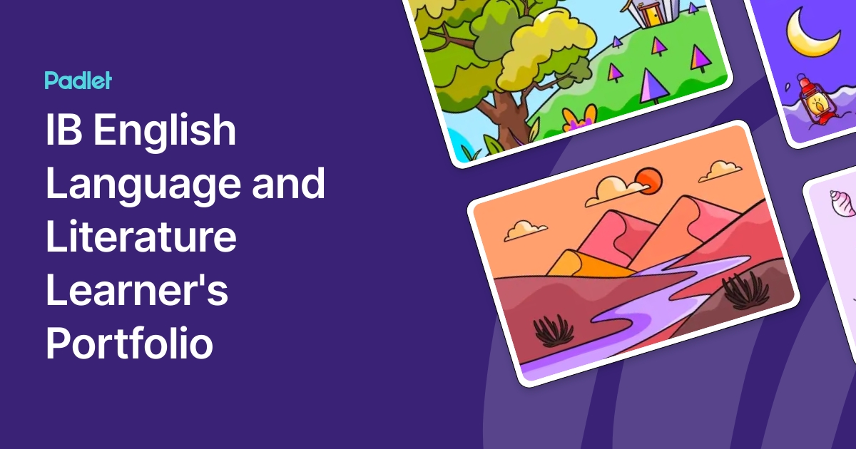 IB English Language and Literature Learner's Portfolio