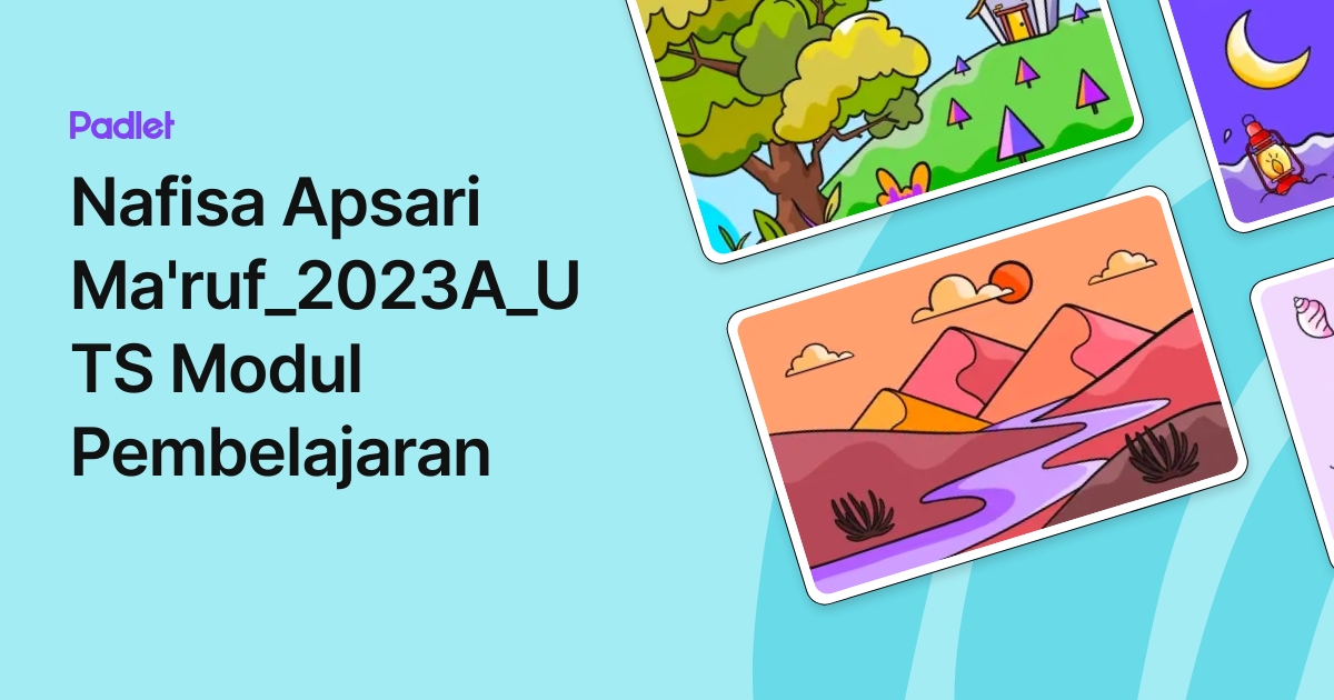 Nafisa Apsari Ma'ruf_2023A_UTS Modul Pembelajaran