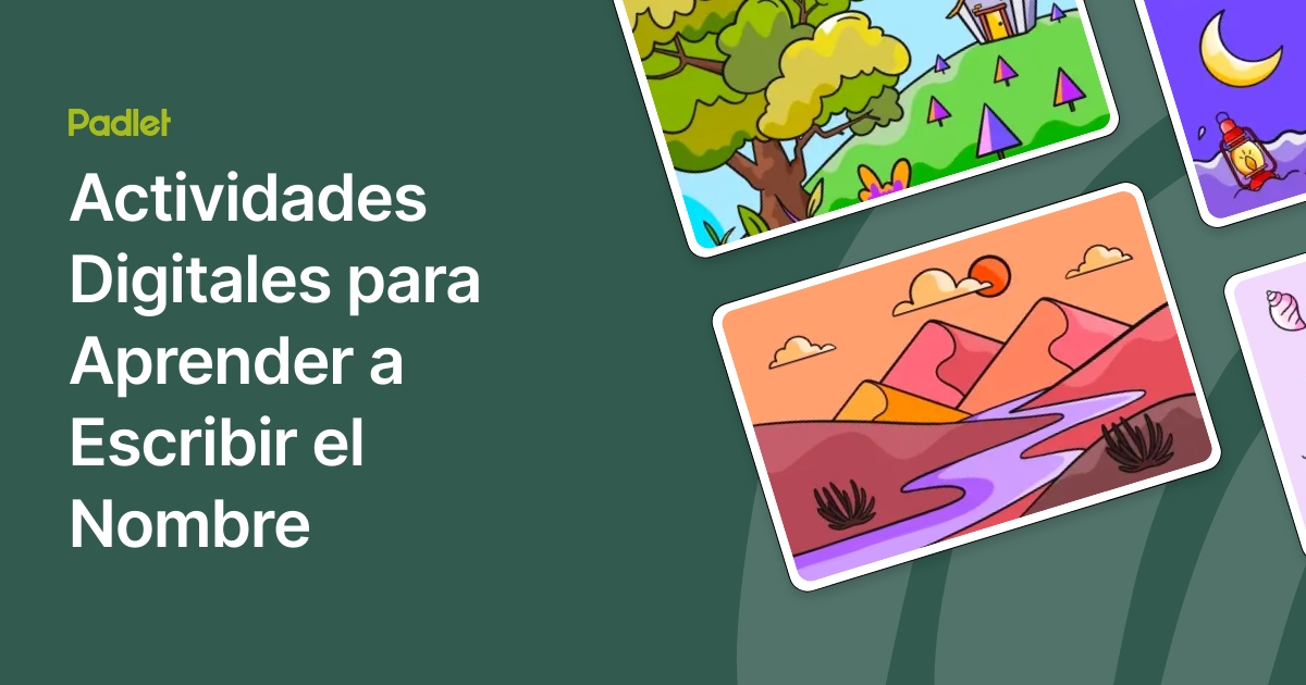 Actividades Digitales para Aprender a Escribir el Nombre