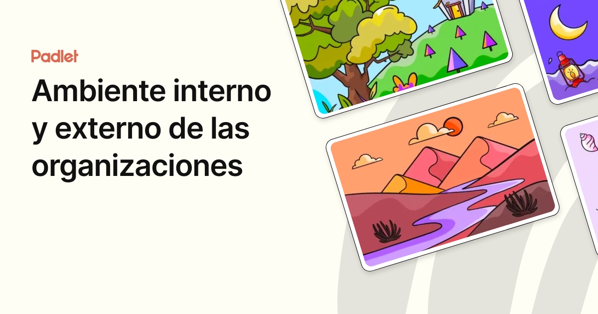 Ambiente interno y externo de las organizaciones