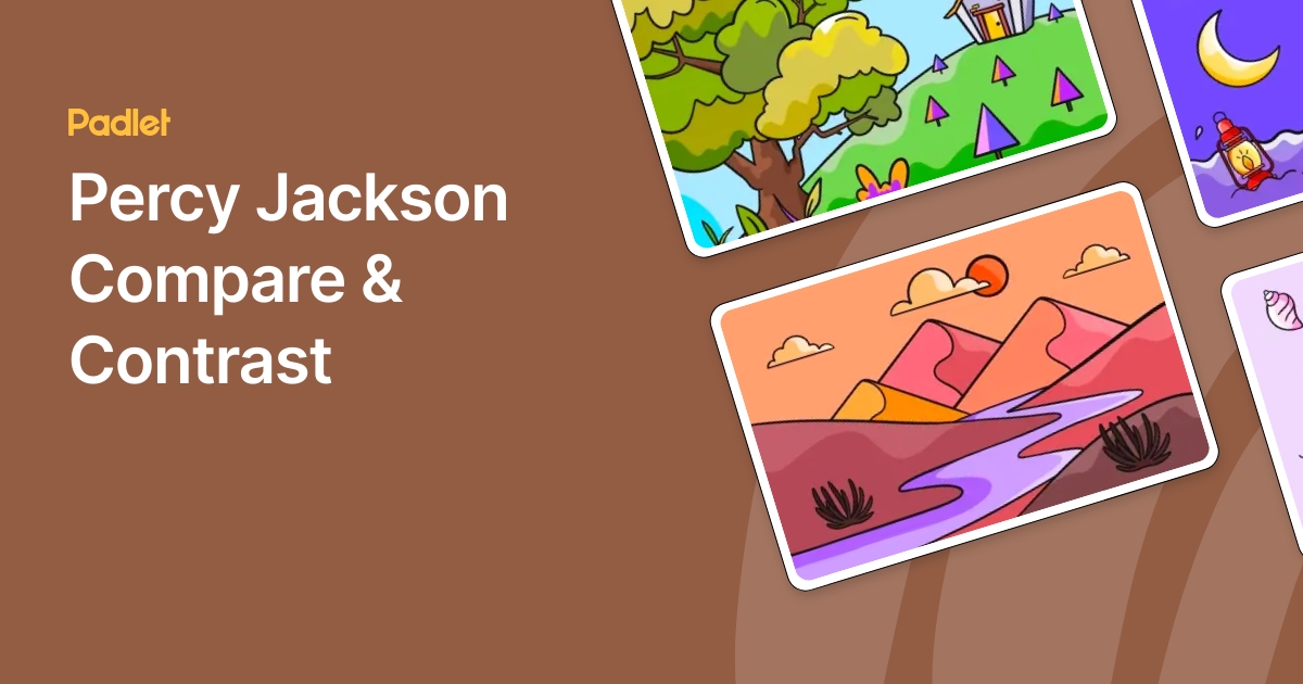Percy Jackson Compare & Contrast