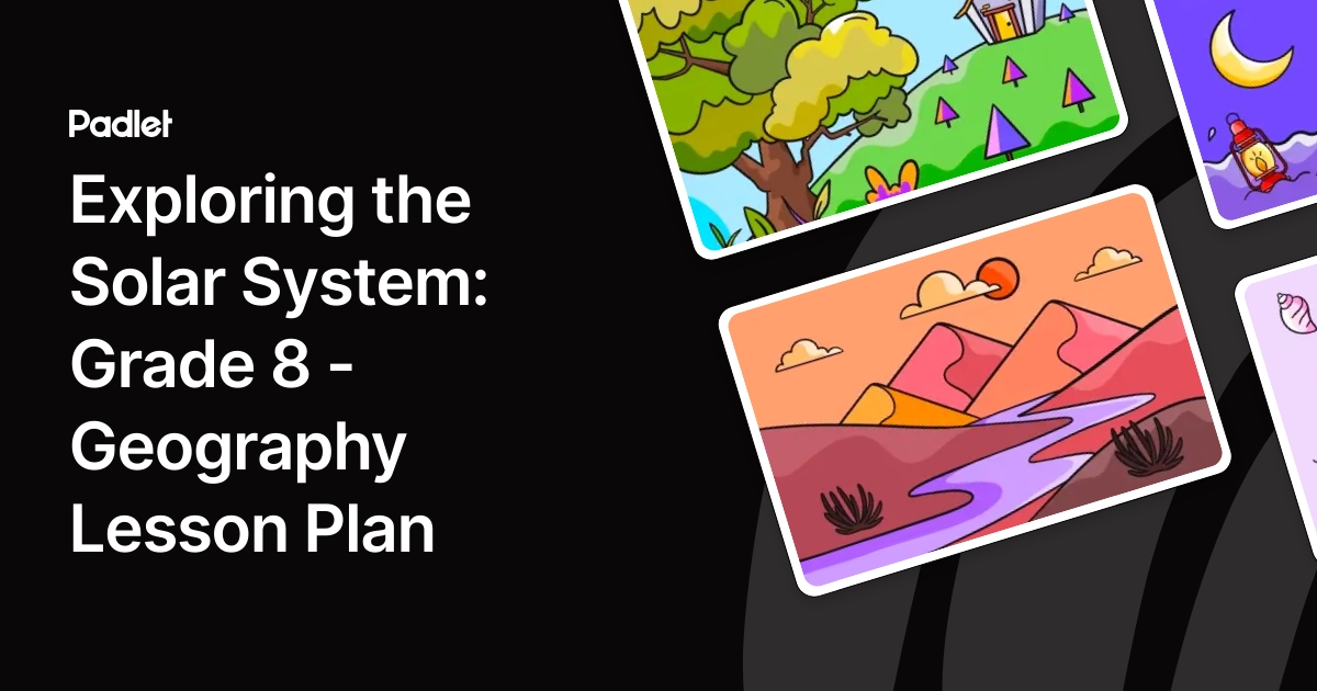 Exploring the Solar System: Grade 8 - Geography Lesson Plan