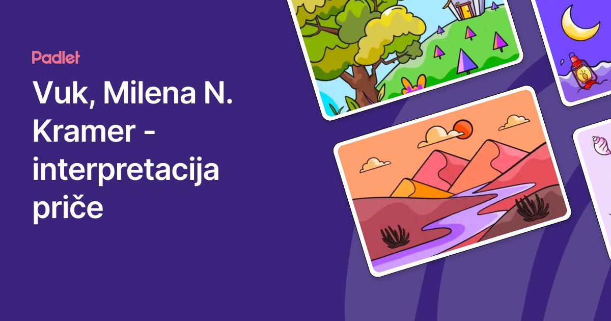 Vuk, Milena N. Kramer - interpretacija priče