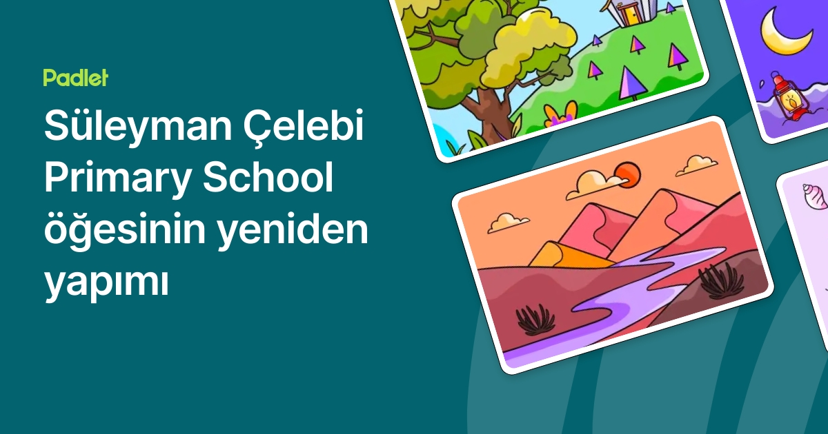 Süleyman Çelebi Primary School öğesinin yeniden yapımı