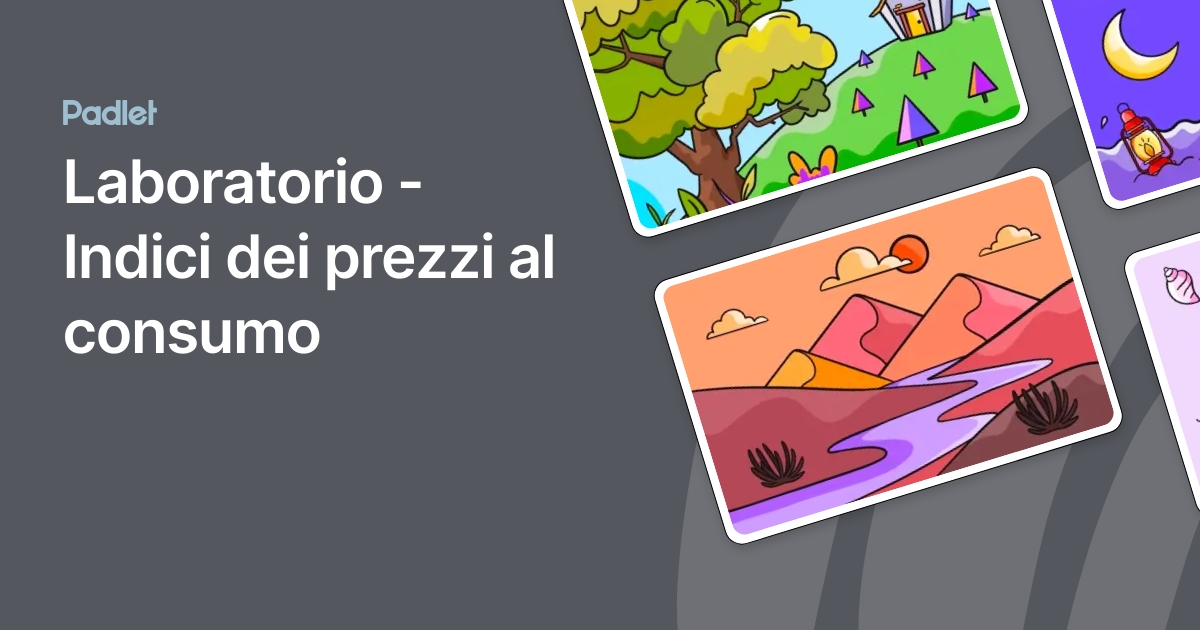 Laboratorio - Indici dei prezzi al consumo