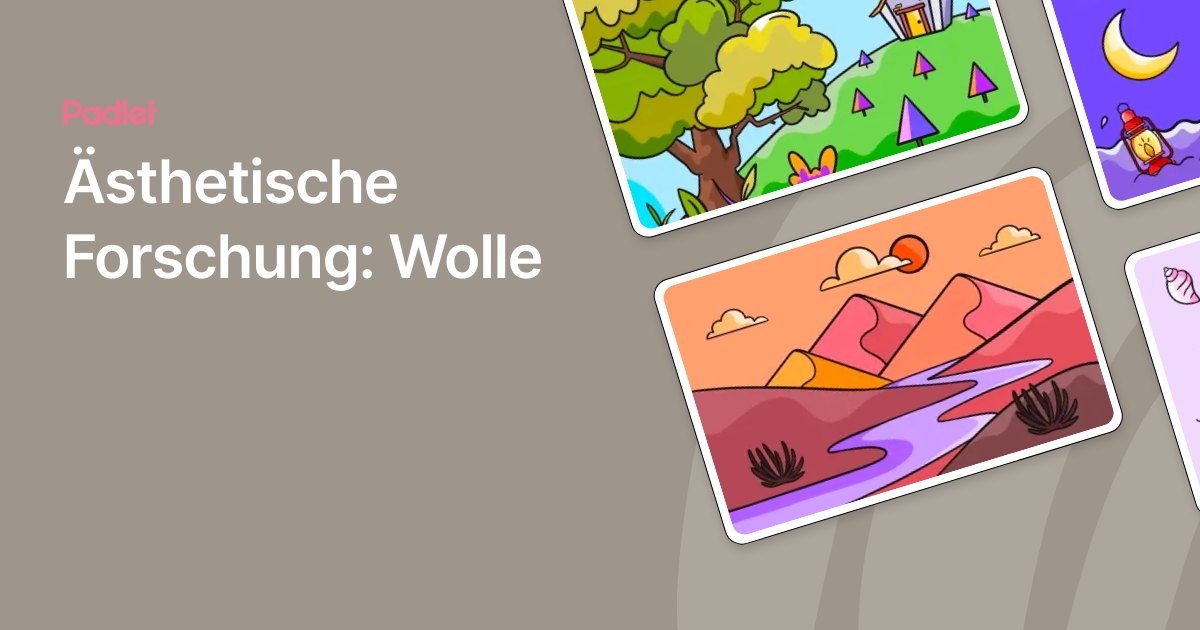 Ästhetische Forschung: Wolle