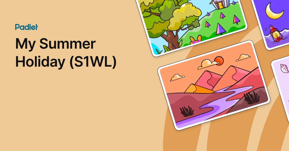 My Summer Holiday (S1WL)