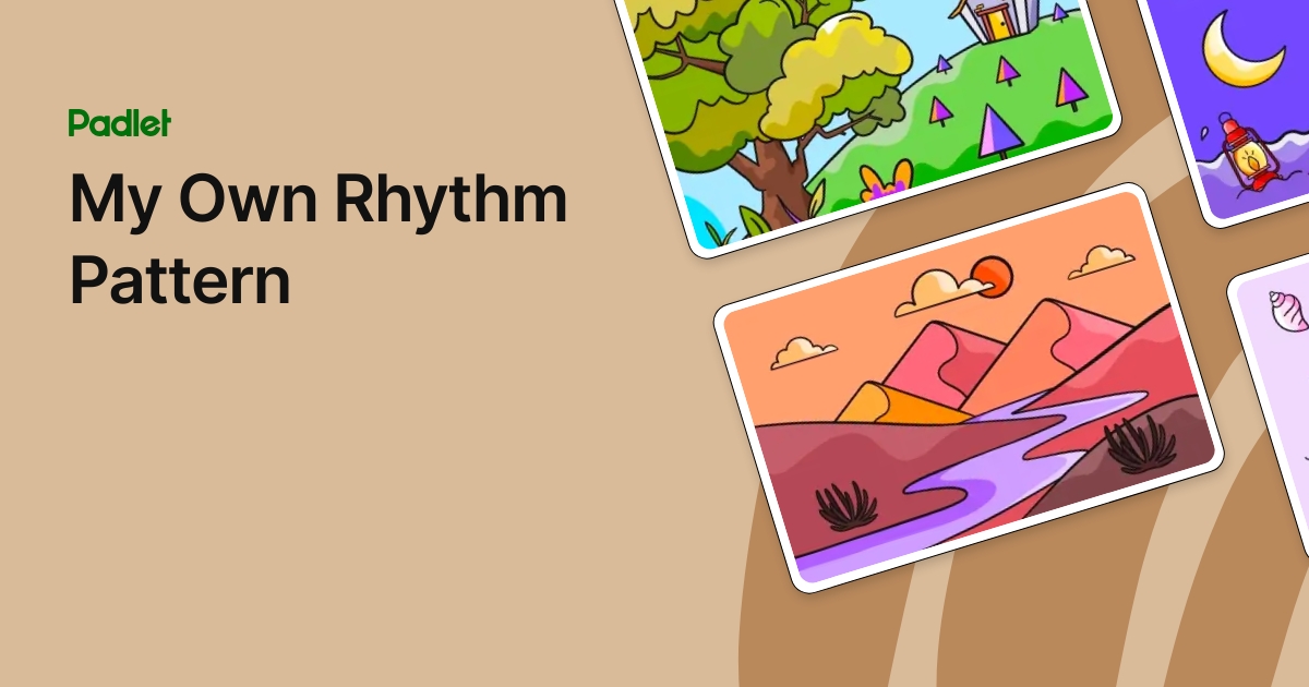 My Own Rhythm Pattern