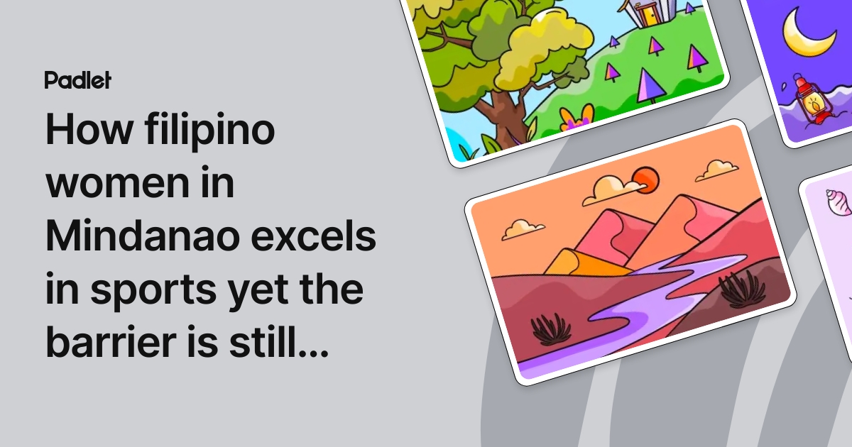 How filipino women in Mindanao excels in sports yet the barrier is ...