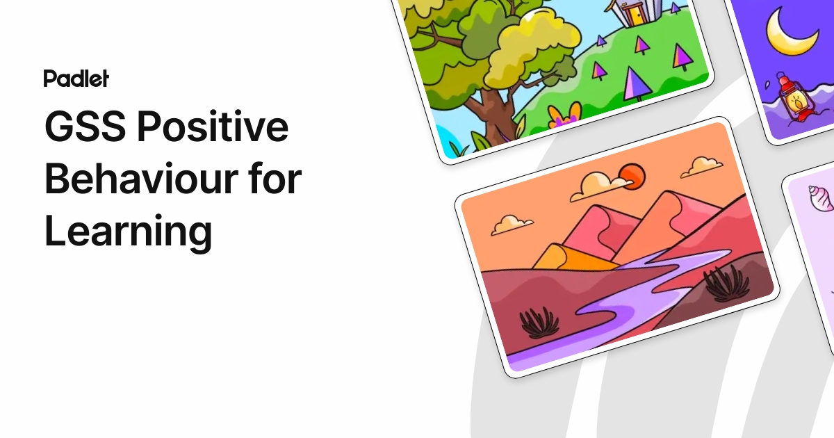 GSS Positive Behaviour for Learning