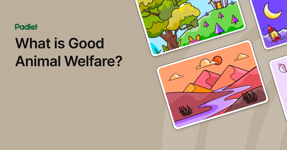What is Good Animal Welfare?