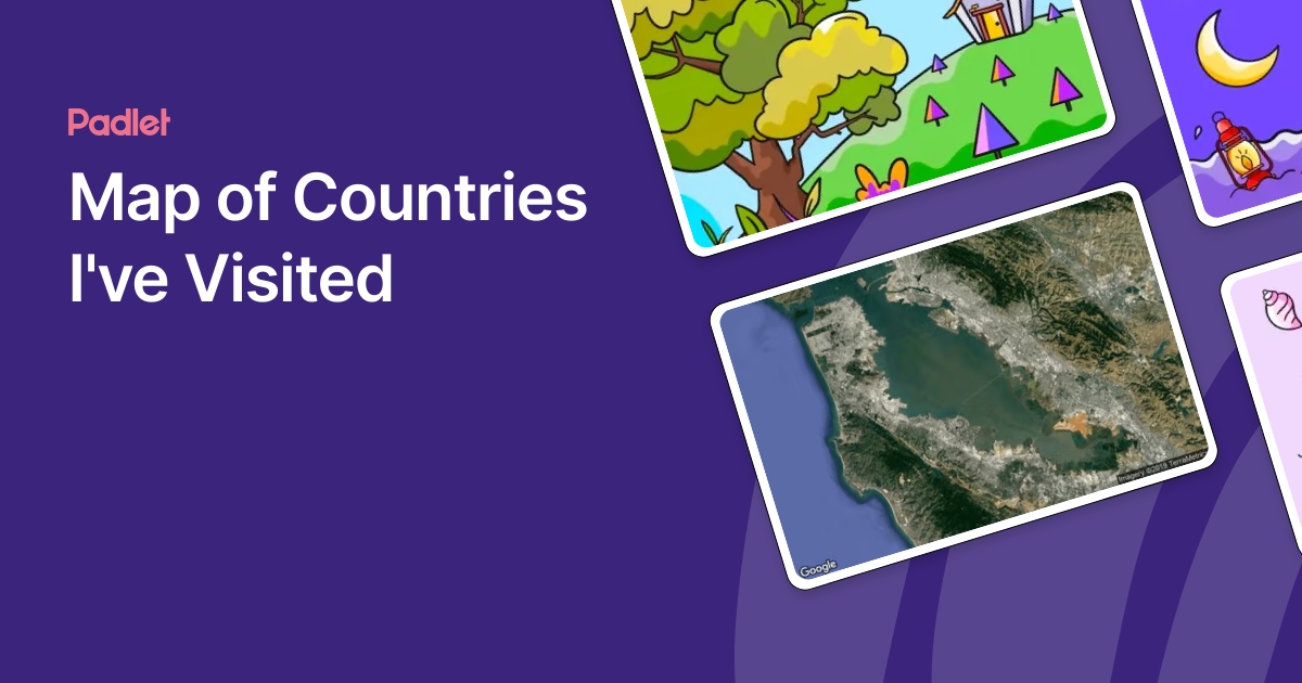 Map of Countries I've Visited