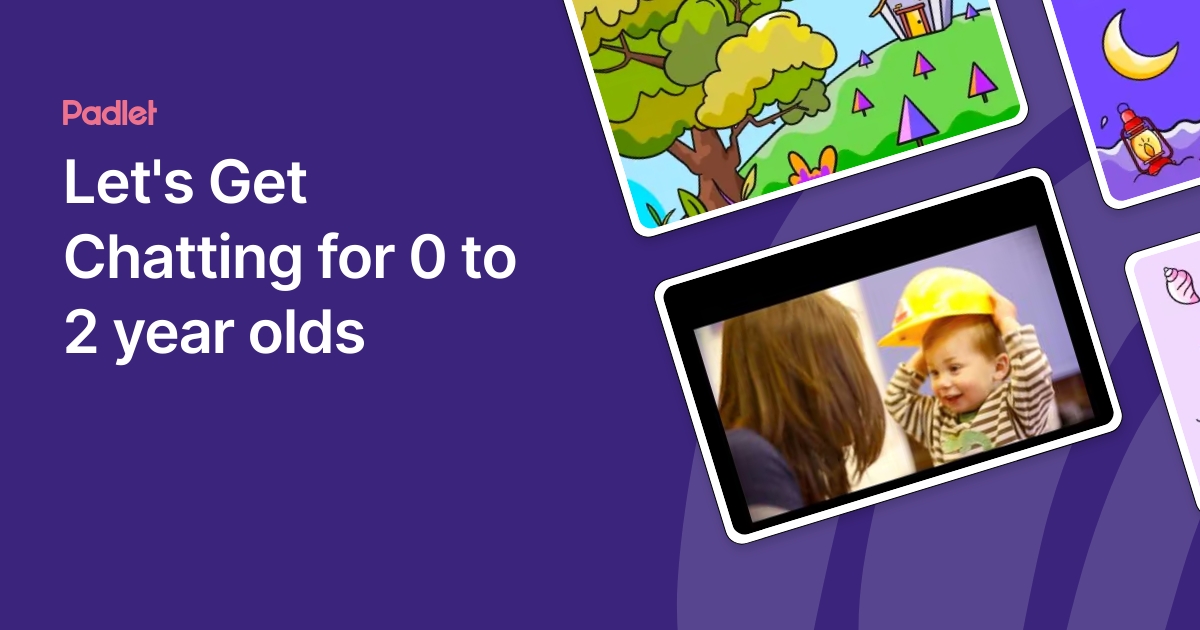 Let's Get Chatting for 0 to 2 year olds