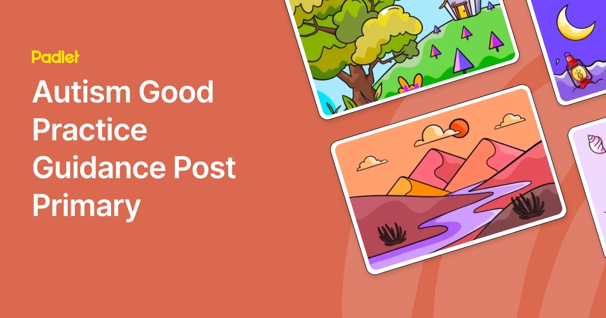 Autism Good Practice Guidance Post Primary