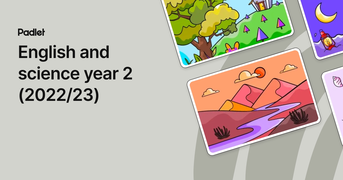 English and science year 2 (2022/23)