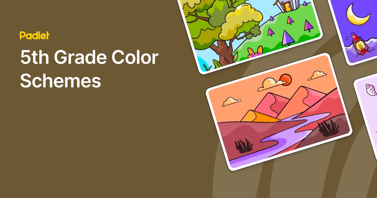 5th Grade Color Schemes