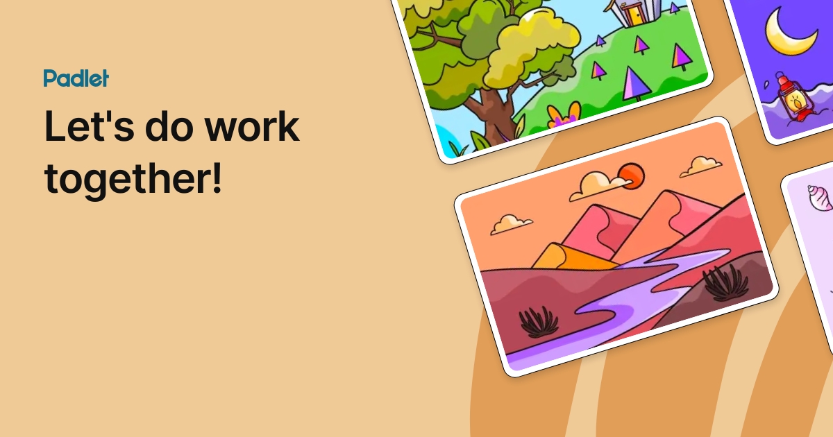 Let's do work together!