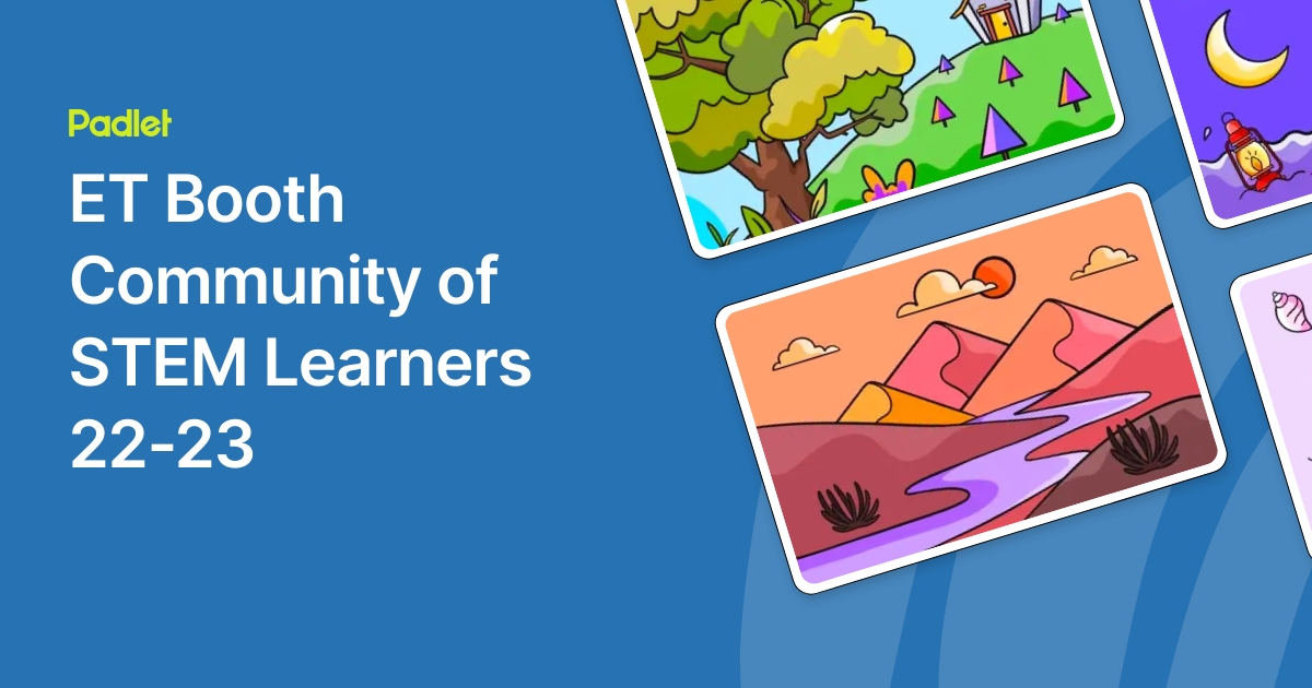 ET Booth Community of STEM Learners 22-23