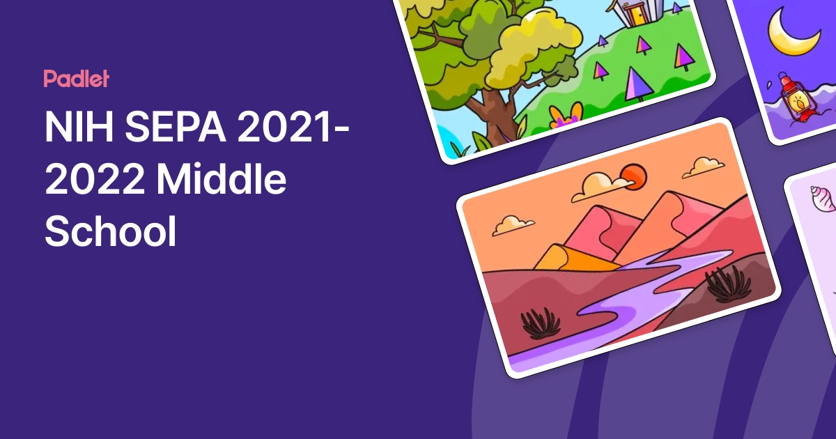 NIH SEPA 2021-2022 Middle School