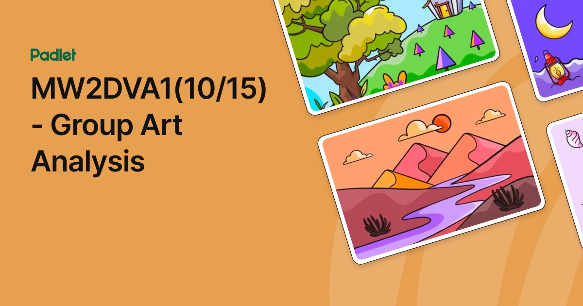 MW2DVA1(10/15)- Group Art Analysis